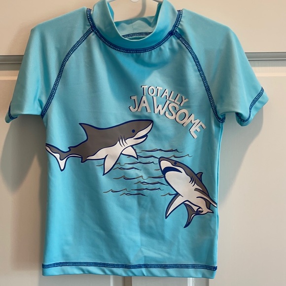 Mick Mack | Swim | Mick Mack Totally Jawsome Swim Rashguard Size 6 ...